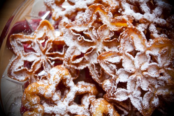 Christmas Rosette Cookies | photoappetite